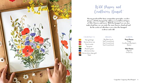 Wildflower Watercolor: The Beginner’s Guide to Painting Beautiful Florals