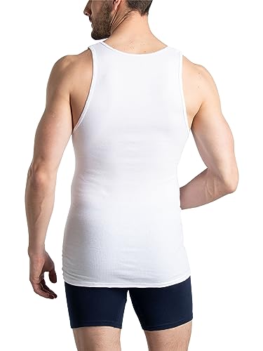 Fruit of the Loom mens Tag-free Tank A-shirt Underwear, 6 Pack - White, X-Large US