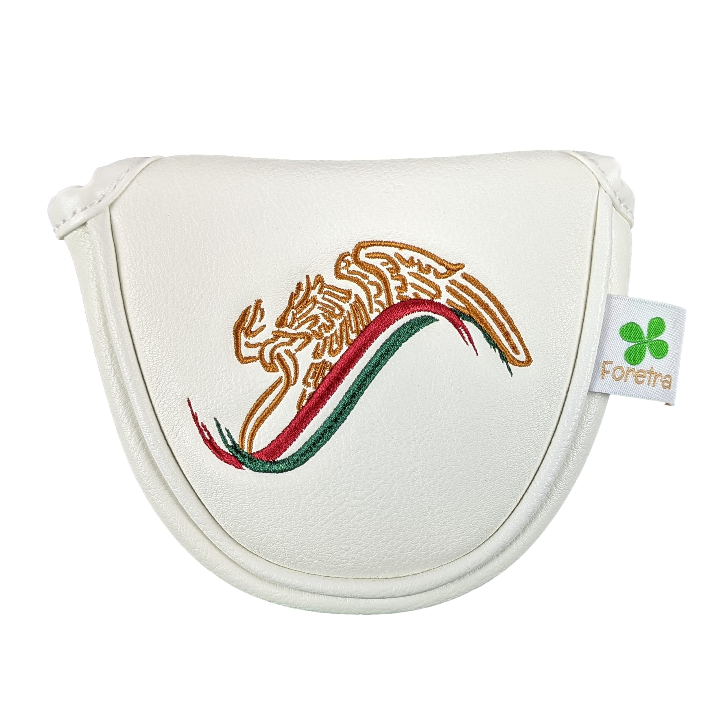 Foretra β Mexico - Golf Putter Headcover Quality PU Leather Magnetic Closure for Mallet Style Putters Scotty Cameron Odyssey Taylormade Ping