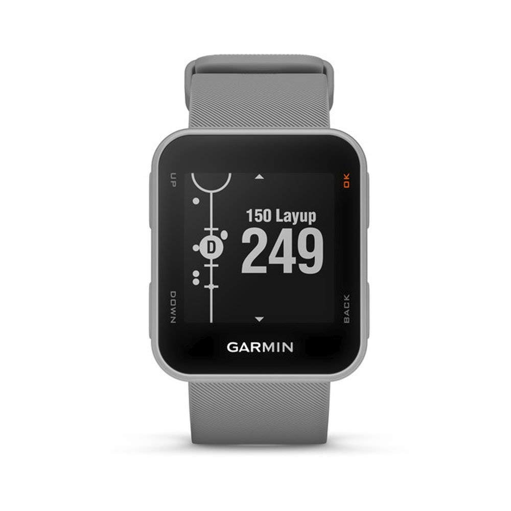 Garmin Approach S10 - Lightweight GPS Golf Watch, Powder Gray, 010-02028-01 (Renewed)
