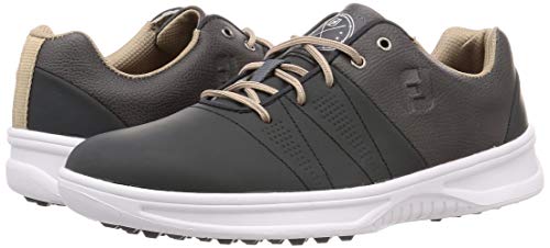 FootJoy Men's Contour Casual Previous Season Style Golf Shoes, Charcoal, 12 M US