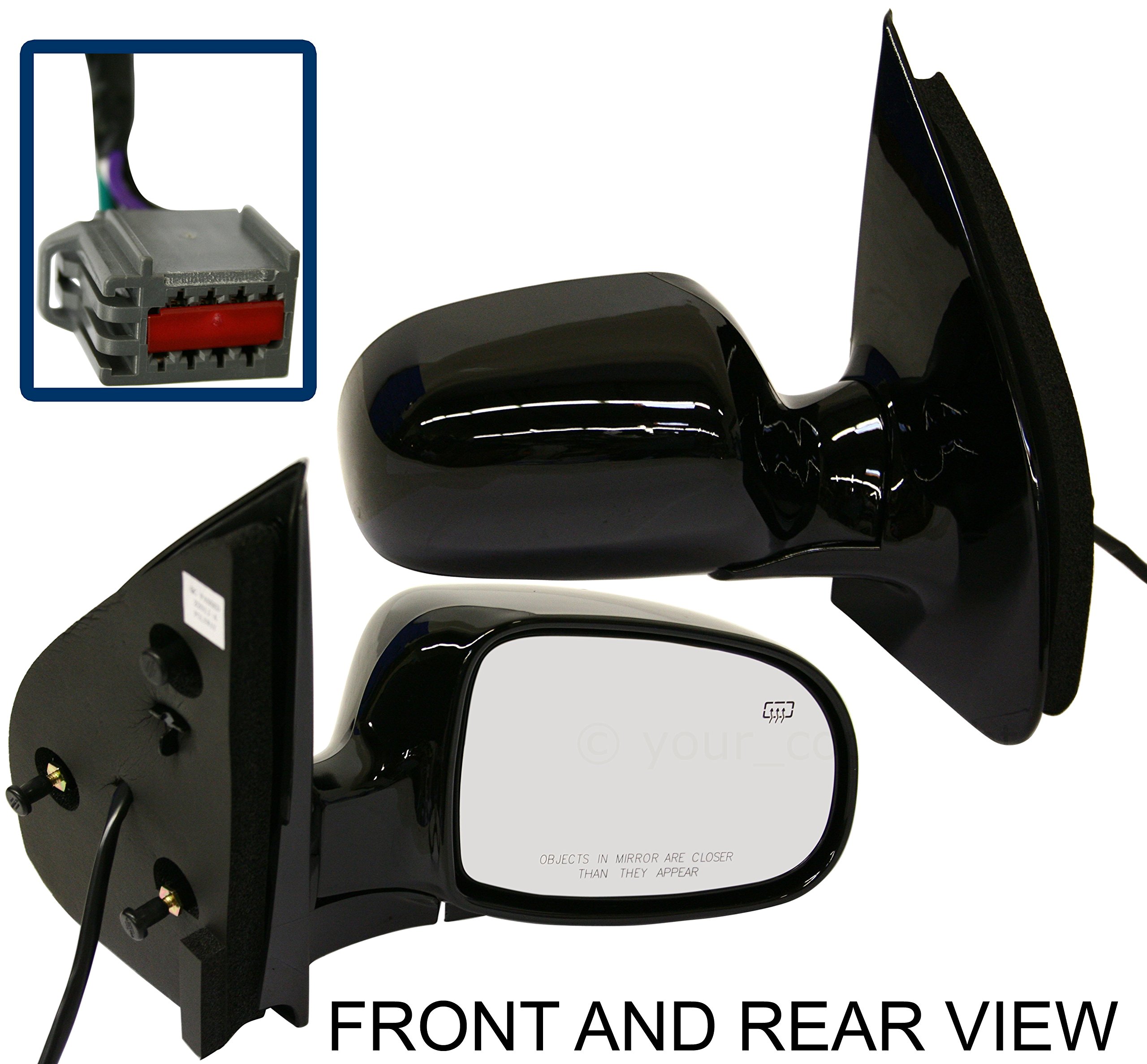 FORD WINDSTAR 01-02 SIDE MIRROR RIGHT PASSENGER, POWER, HEATED, FOLDING