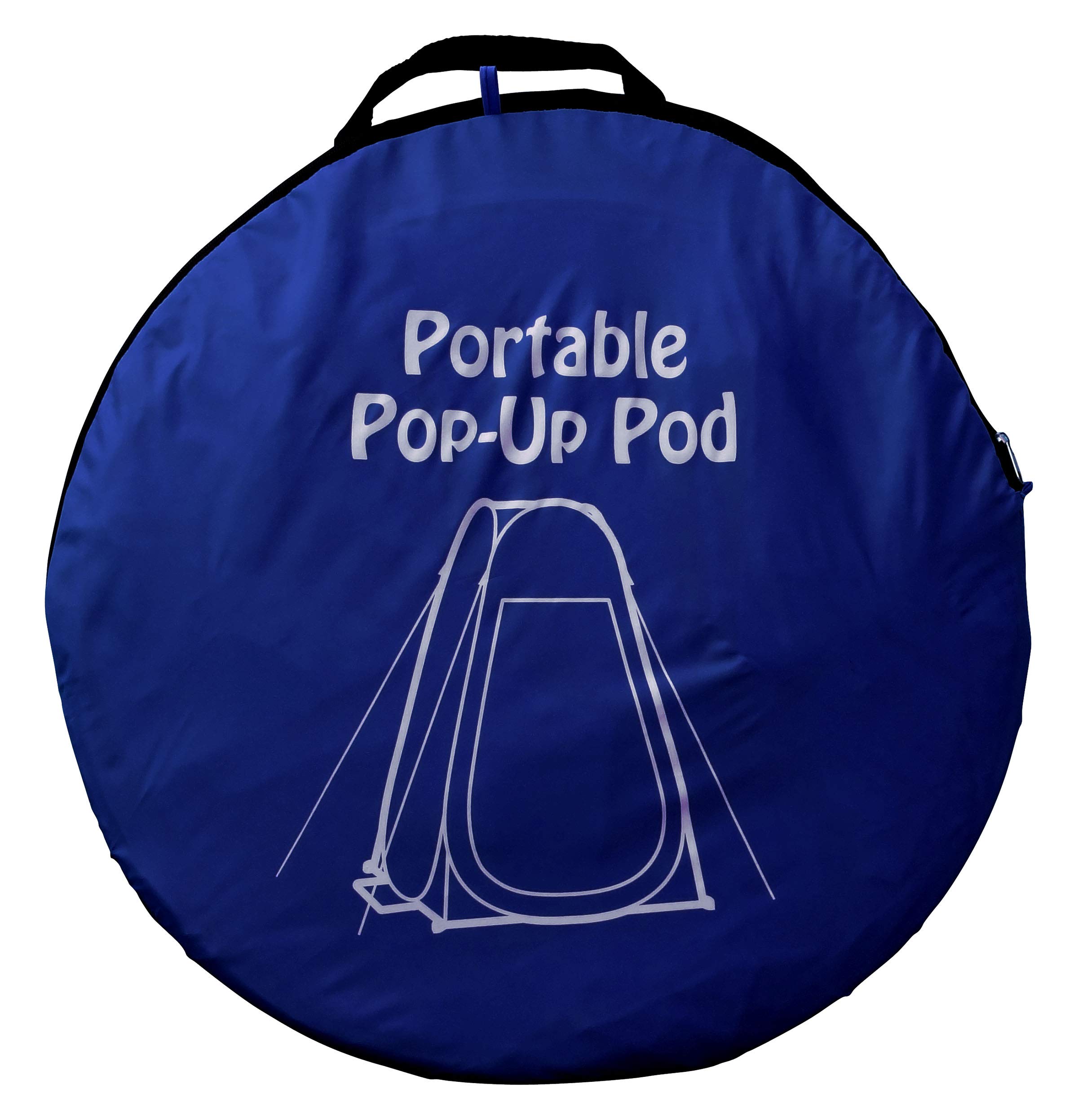 GigaTent Pop Up Pod Changing Room Privacy Tent β Instant Portable Outdoor Shower Tent, Camp Toilet, Rain Shelter for Camping & Beach β Lightweight & Sturdy, Easy Set Up, Foldable (Navy)
