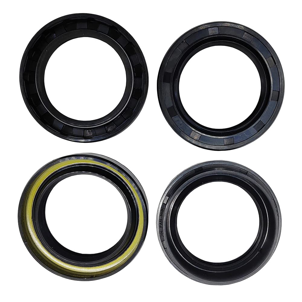Front and Rear Wheel Bearing Seals Kit for Yamaha Rhino 450 660 700 YXR700F YXR660F YXR450F