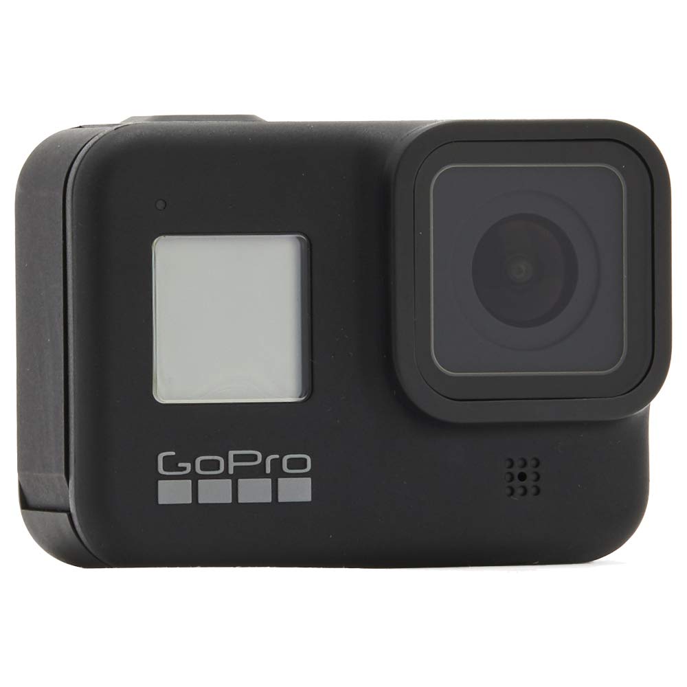 GoPro HERO8 Black Waterproof Action Camera with Touch Screen 4K HD Video 12MP Photos + Sandisk Extreme 32 GB Micro SD Memory Card + Hard Case + Gopro Hero 8 - Deluxe Accessory Bundle