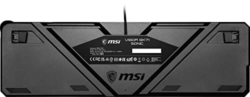 MSI Vigor GK71 Sonic Blue Gaming Keyboard KB733