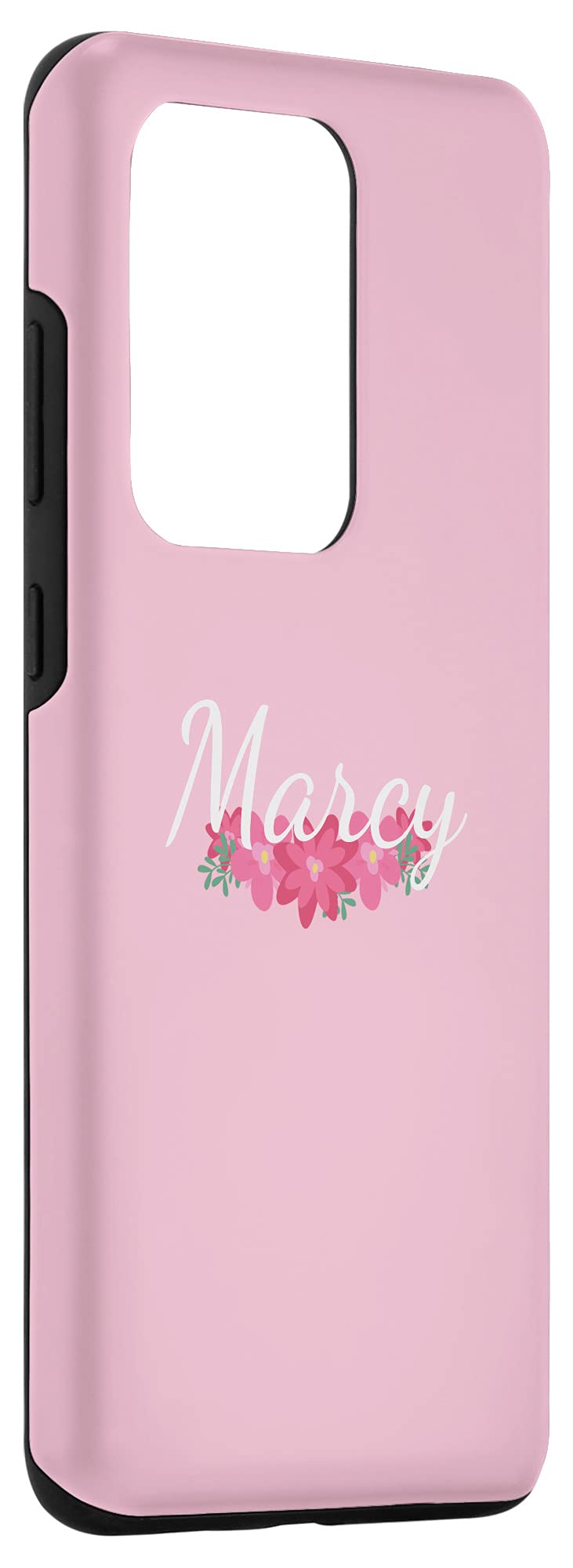 Galaxy S20 Ultra Marcy - Custom Floral Phone Cover Pink Personalized Case