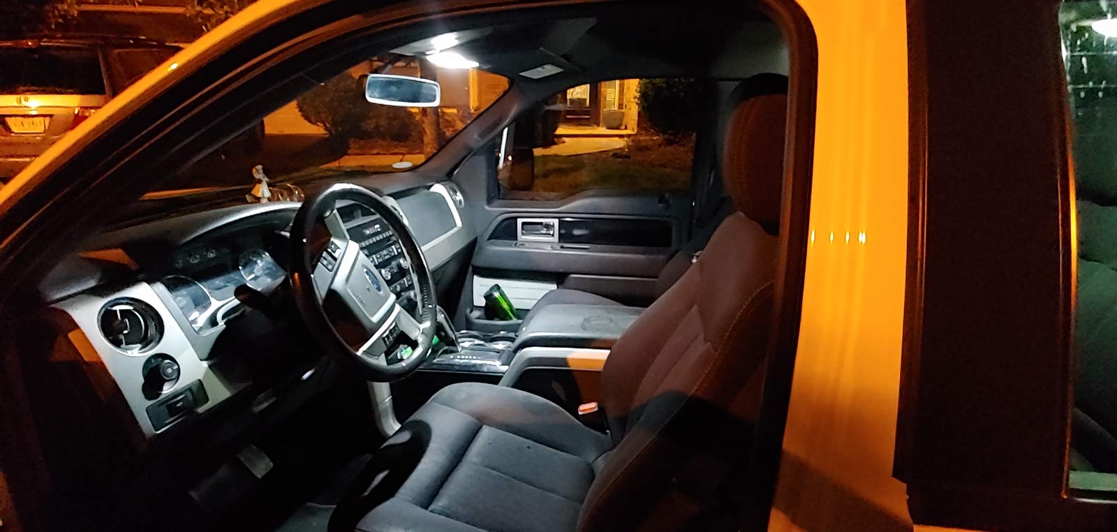 Fyre Flys White LED Interior Lights for 2009-2014 Ford F150 F-150 9 Piece 6000K Super Bright 3014 Series SMD Package Kit and Install Tool