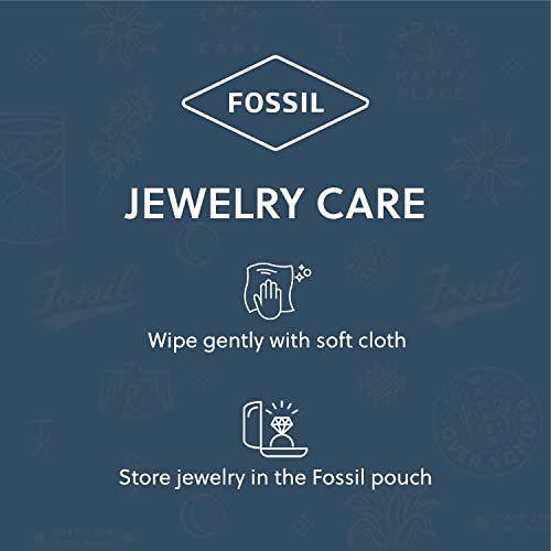 Fossil Women's Gold-Tone Stud Earrings, Color: Gold (Model: JF03423710)