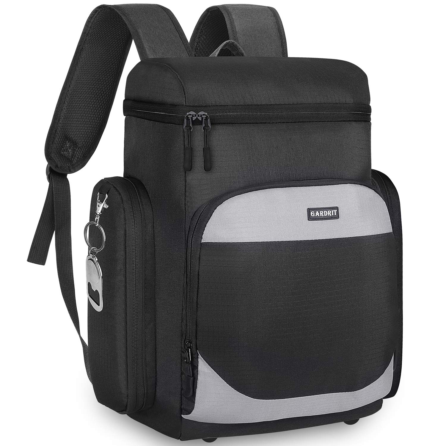 GARDRIT Insulated Cooler Backpack - 45 Cans Large Capacity Backpack Cooler Leak-Proof/Waterproof Lightweight Soft Beach Cooler Suitable to Work, Picnic, Hiking, Camping