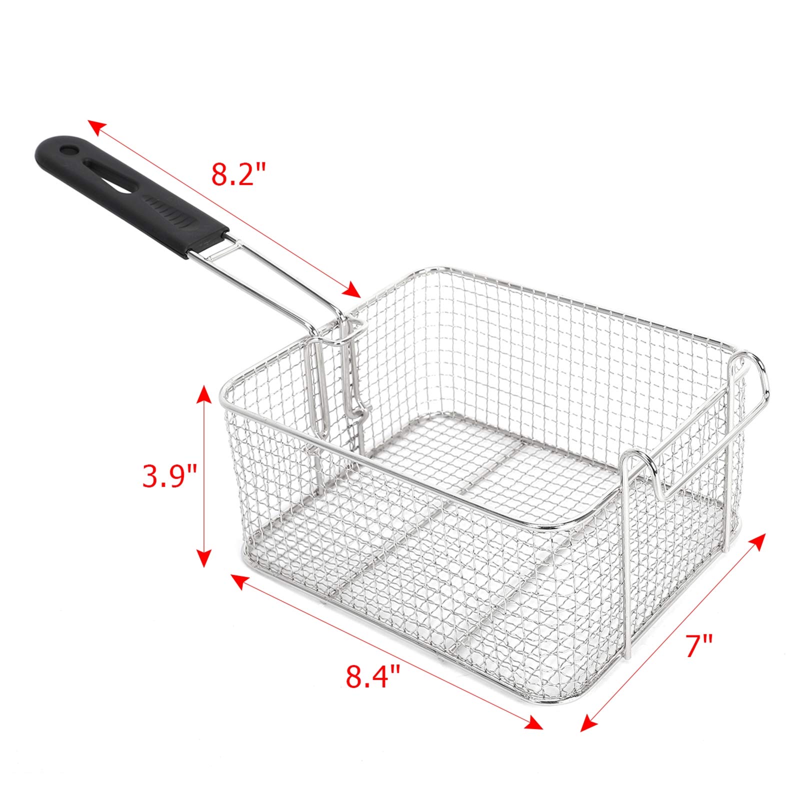 French Fry Restaurant Electric Fryer 12L Capacity, Stainless Steel
