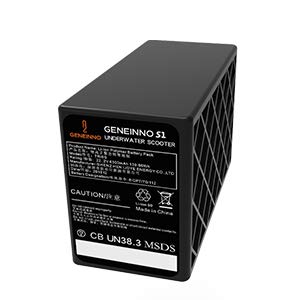 G GENEINNO Battery S1-Pro Underwater Sea Scooter, 2200mAh 14.8V Battery