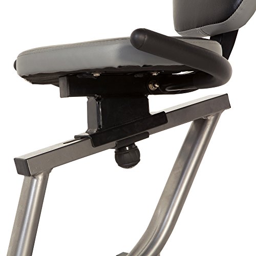 Fitness Reality R4000 Magnetic Tension Recumbent Bike with Workout Goal Setting Computer