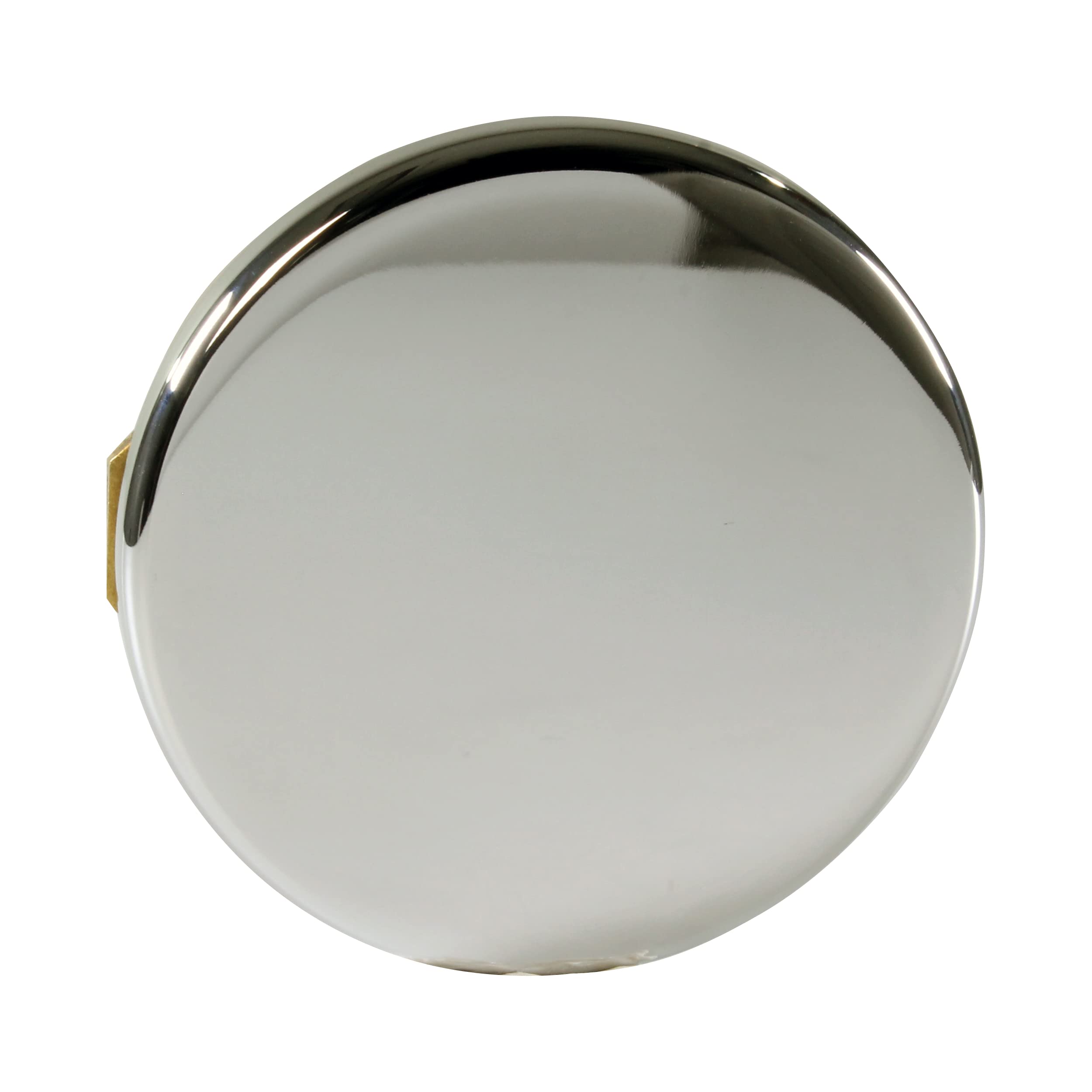 Westbrass D326HBJ-05 25" Bath Waste Assembly with Ball Joint, Tip-Toe Drain and Illusionary Overflow Faceplate, Polished Nickel