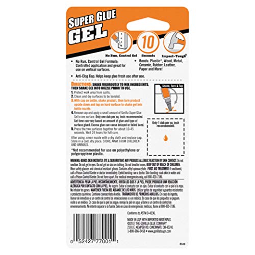Gorilla Super Glue Gel