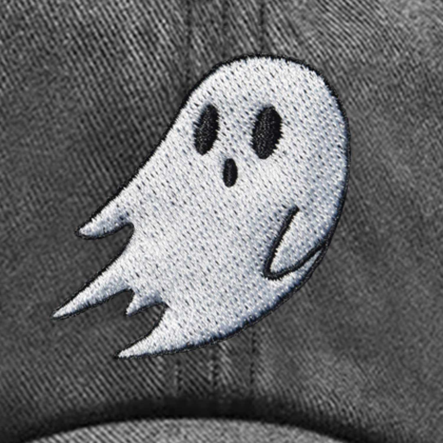 Halloween Cute Ghost Baseball Cap Hats for Men Women Cool Emo Gothic Goth Perfect Best Grunge Spooky Witch Graphic Birthday Presents Vintage Dad Trucker Hat Black