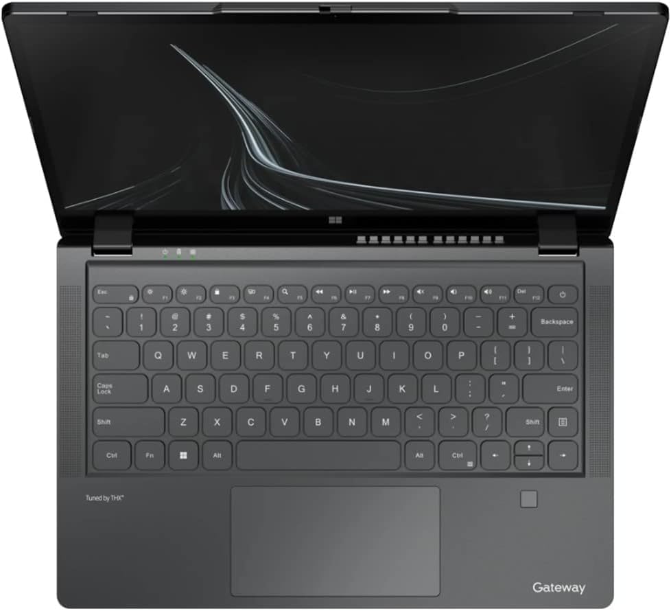 Gateway Ultra Slim Notebook, 14.1'' Touchscreen IPS FHD, 12th Gen Intel Core i7-1255U Quad-Core, 8GB RAM, 512GB SSD, Fingerprint Scanner, Webcam, WiFi 6, USB-C, HDMI, Win11 pro, Black (GWTC)