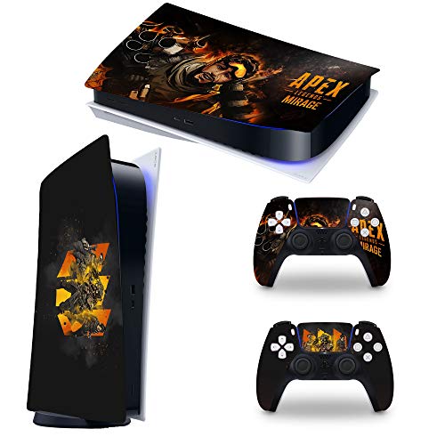 FPS Space Gun - PS5 Standard Edition Skin Console - PS5 Standard Edition Controller Skin Cover Vinyl Decal Protective