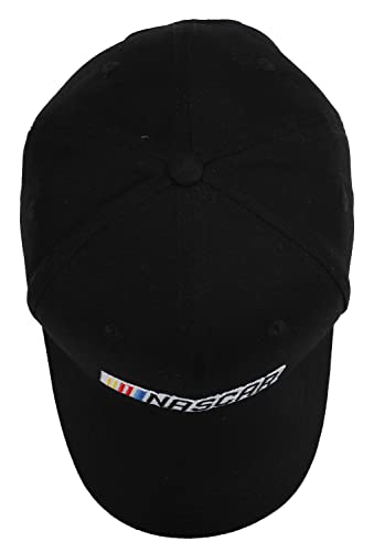 Fit Nascar Baseball Cap Hat,Adjustable Travel Cap Racing Motor Fans Hat for Men and Women (Black)