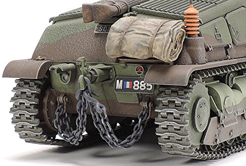 Tamiya 300035344 β 1:35 French SOMUA S35 Medium Tank, Faithful Replica, Plastic, Crafts, Model kit, Assembly, unpainted
