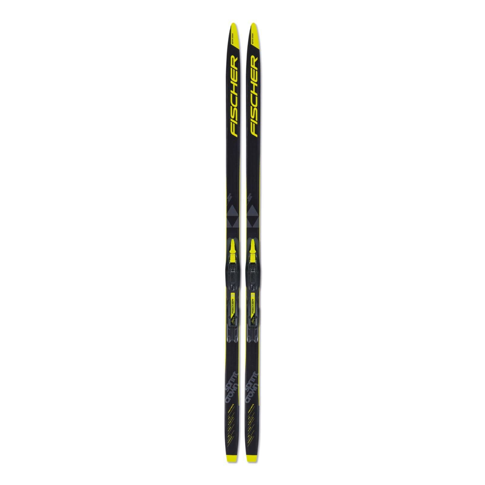 Fischer 2020 Junior Sprint Crown Cross-Country Skis w/Tour Junior Bindings (110)