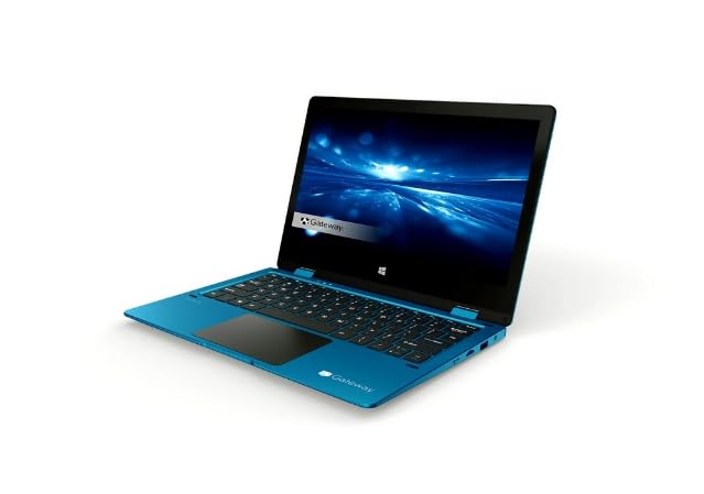 Gateway 15.6" Ultra Slim Notebook, FHD, AMD Ryzen 3 3250U with Radeon Graphics, Dual Core, 4GB Memory, 128GB Storage, Tuned by THX Audio, 1.0MP Webcam, HDMI, Windows 11,Blue
