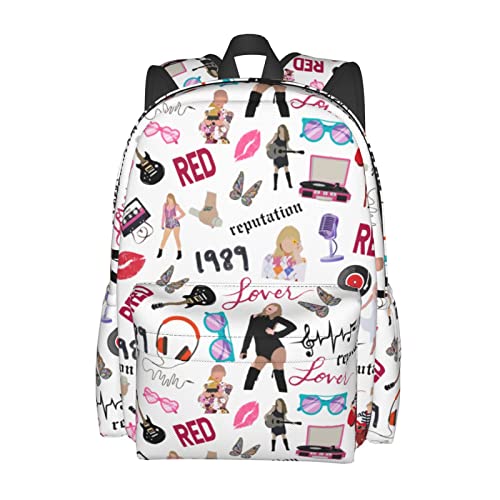 SHISHANGNX Music Backpack 16 Inch Lightweight Laptop Backpack Travel Bag