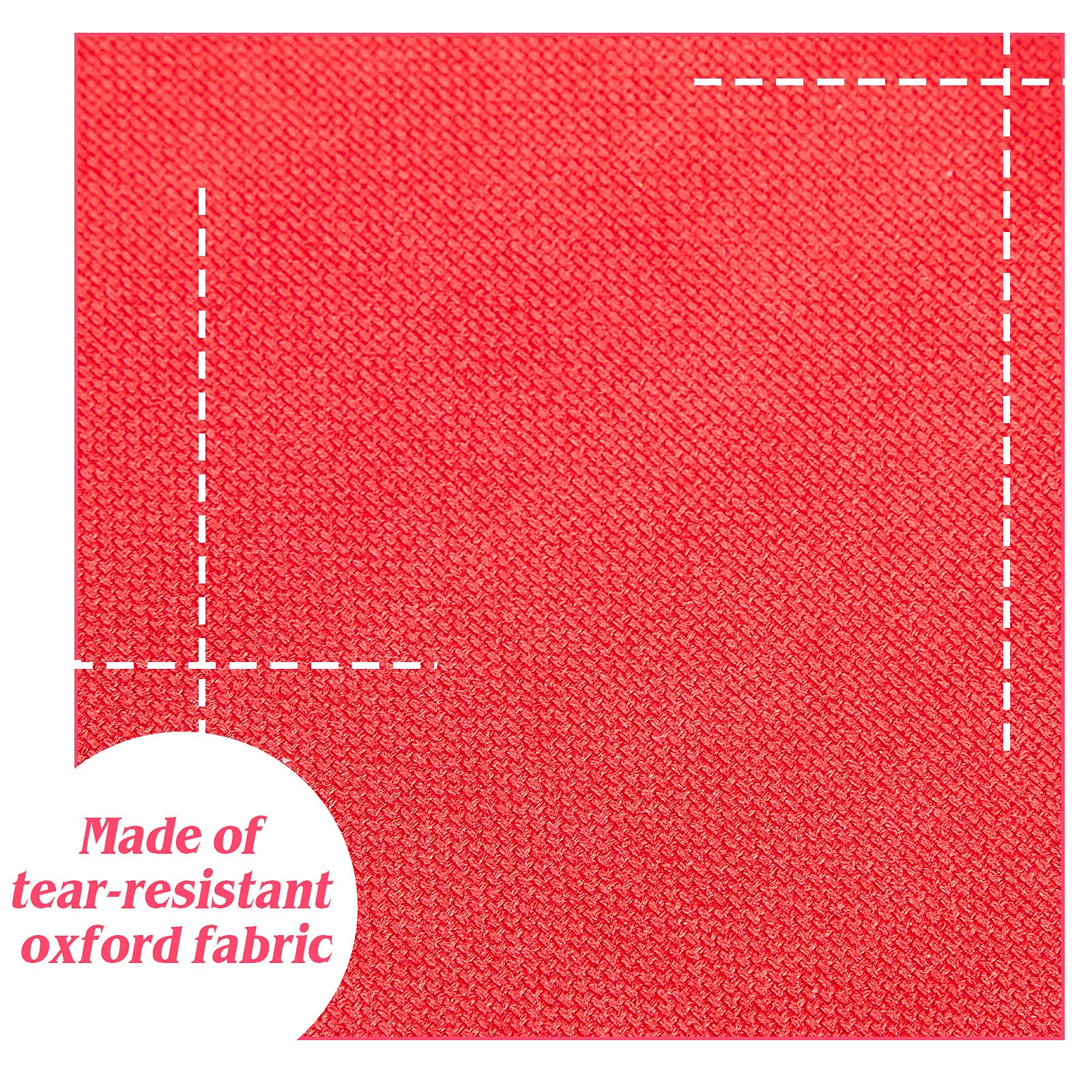 Frienda 2 Pieces Safety Travel Flag for Kayak Canoe Red Warning Flag with Webbing for Kayak SUP Towing Canoes Truck Safety Accessories Kit (Solid Color Style)