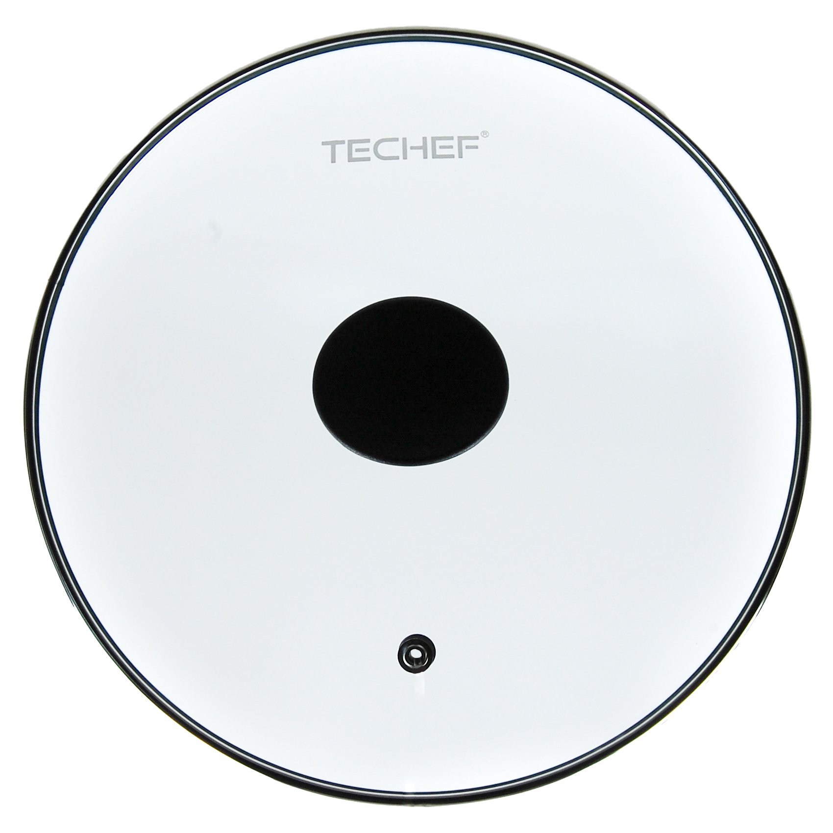 TeChef - Color Pan 12" Frying Pan with Glass Lid, Coated with DuPont Teflon® Select - Colour Collection/Non-Stick Coating (PFOA Free) / (Aubergine Purple)