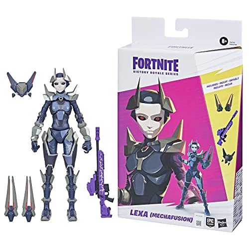 FORTNITE Victory Royale Series Lexa (Mechafusion) Collectible Action Figure for 8+ Years with Accessories 6-Inch