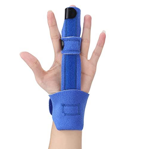 Finger Support Brace, Trigger Finger Splint Promote Healing Prevent Injury for Metacarpal Dislocation for Finger Sprain
