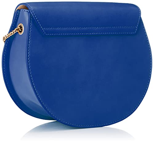 Furla Metropolis Mini Crossbody Round Shoulder Bag, Women's, Bluette i