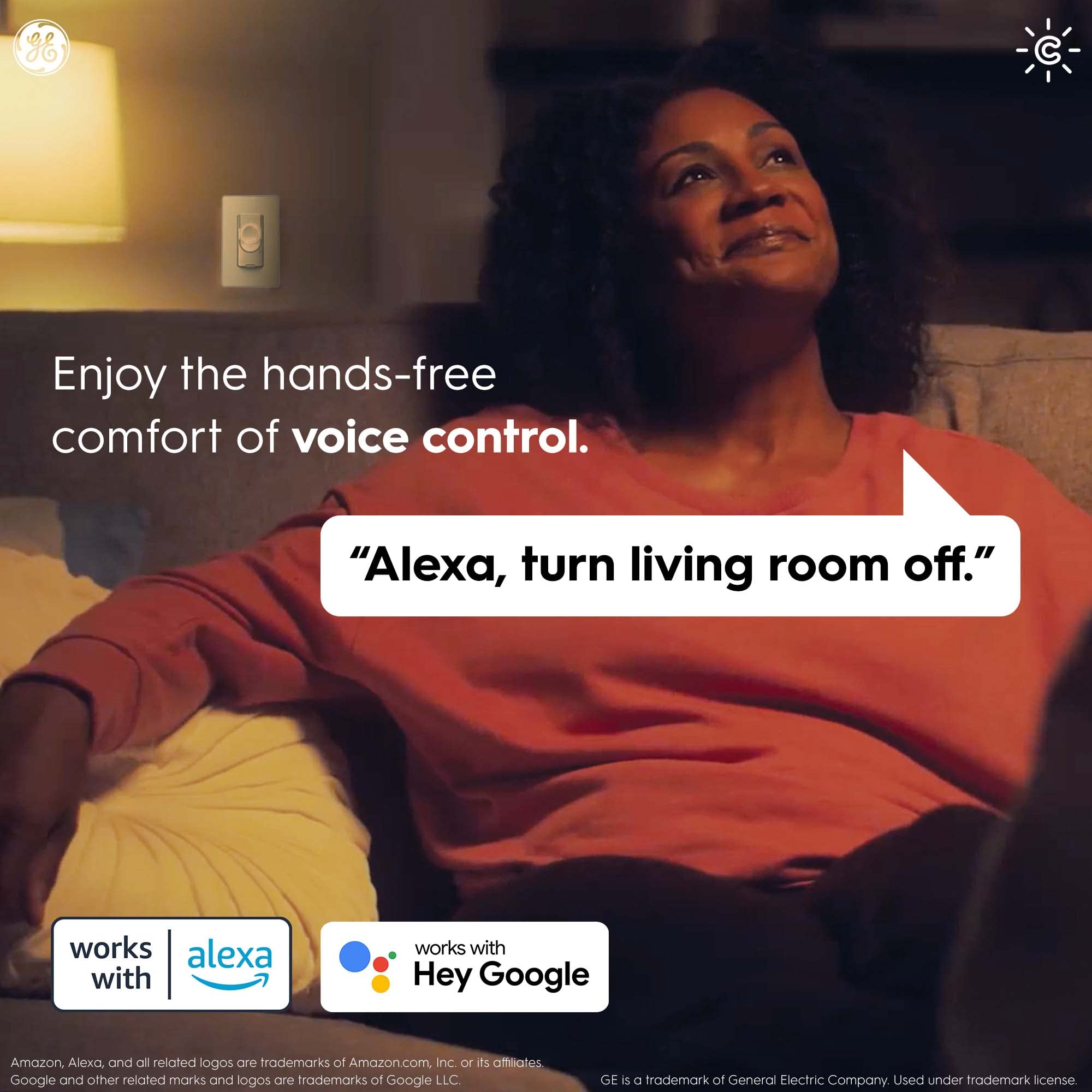 GE CYNC Smart Light Switch, Paddle Style, Neutral Wire Required, Bluetooth and 2.4 GHz Wi-Fi 4-Wire Switch, Works with Alexa and Google (1 Pack)