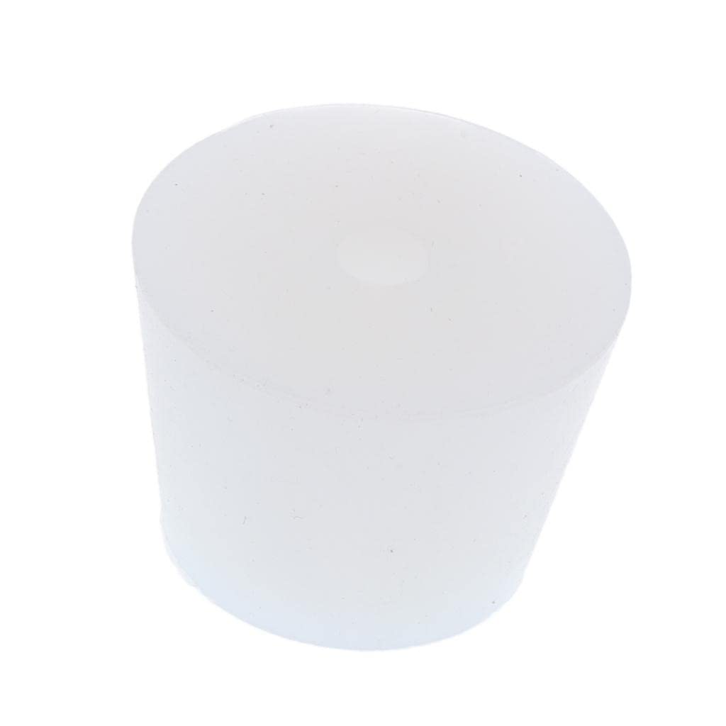 Generic 1 Piece Rubber Bung Stopper Wine Bottle Plugs Silicone Bungs Solid, 8# 3.2-4.2cm Hole
