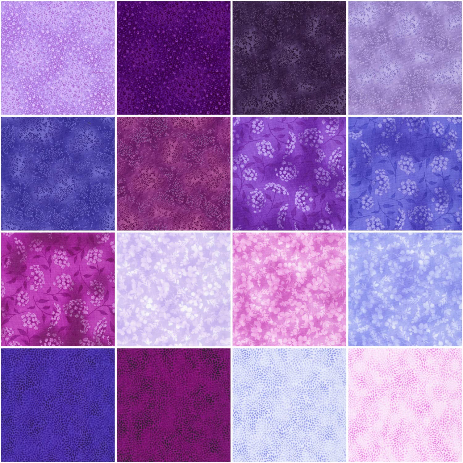 Fusions Passionfruit Roll Up 40 2.5-inch Strips Jelly Roll Robert Kaufman Fabrics RU-1137-40