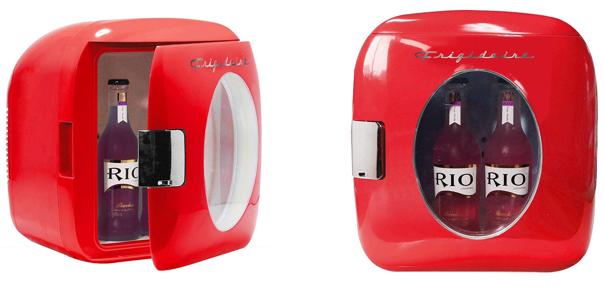 Frigidaire EFMIS462-RED 12 Can Retro Mini Portable Personal Cooler for Home, Office or Dorm, Red (Renewed)