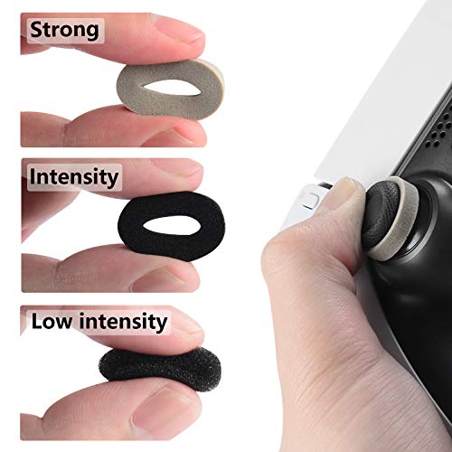 Geekria Precision Rings, Aim Assist Motion Controller Suitable Compatible with PlayStation 5, PS5, Xbox One/Series X, Switch Pro, Control (12 Rings)