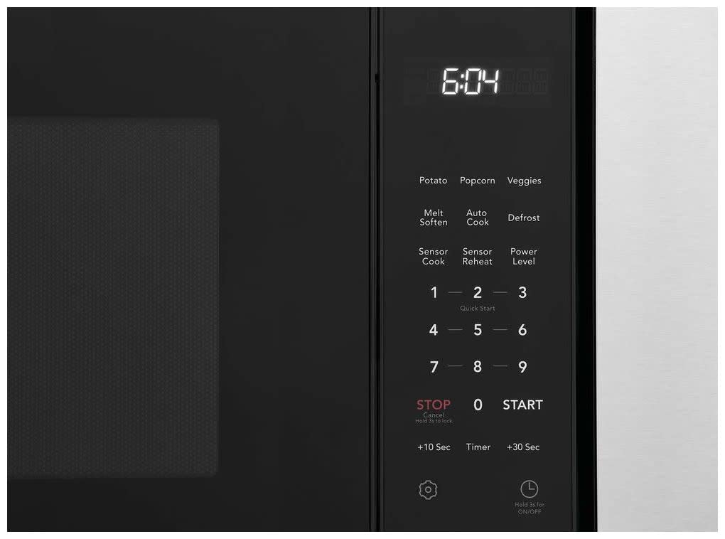 Frigidaire PMBS3080A 24 Inch Wide 2.2 Cu. Ft. 1100 Watt Built In Microwave with Sensor Cook - Stainless Steel