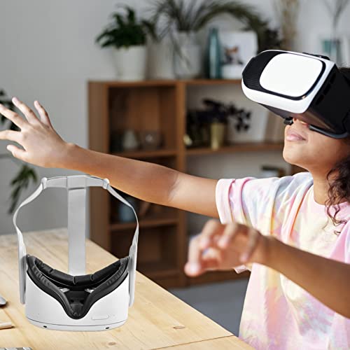 Hemobllo vr mask Accessories 2 face pad VR Lens Cover Light Phone 2 VR Facial for VR Headset Anti- Sweat VR Headset Protector Facial Accessories VR Facial Interface pu Nose Pads Care