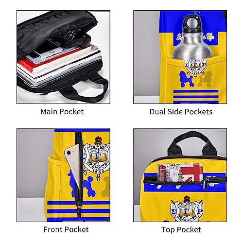 Sigma Gamma Rho Backpack, Lightweight And Versatile Laptop Bag Sister Backpack Gift