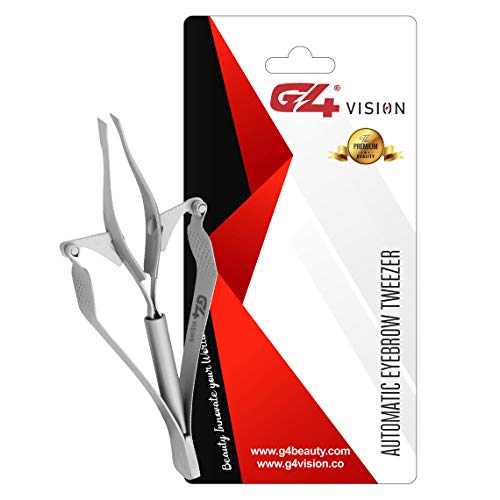 G4 Vision Professional AUTOMATIC EYEBROW TWEEZER Hair Removal Auto Tweezers Tool