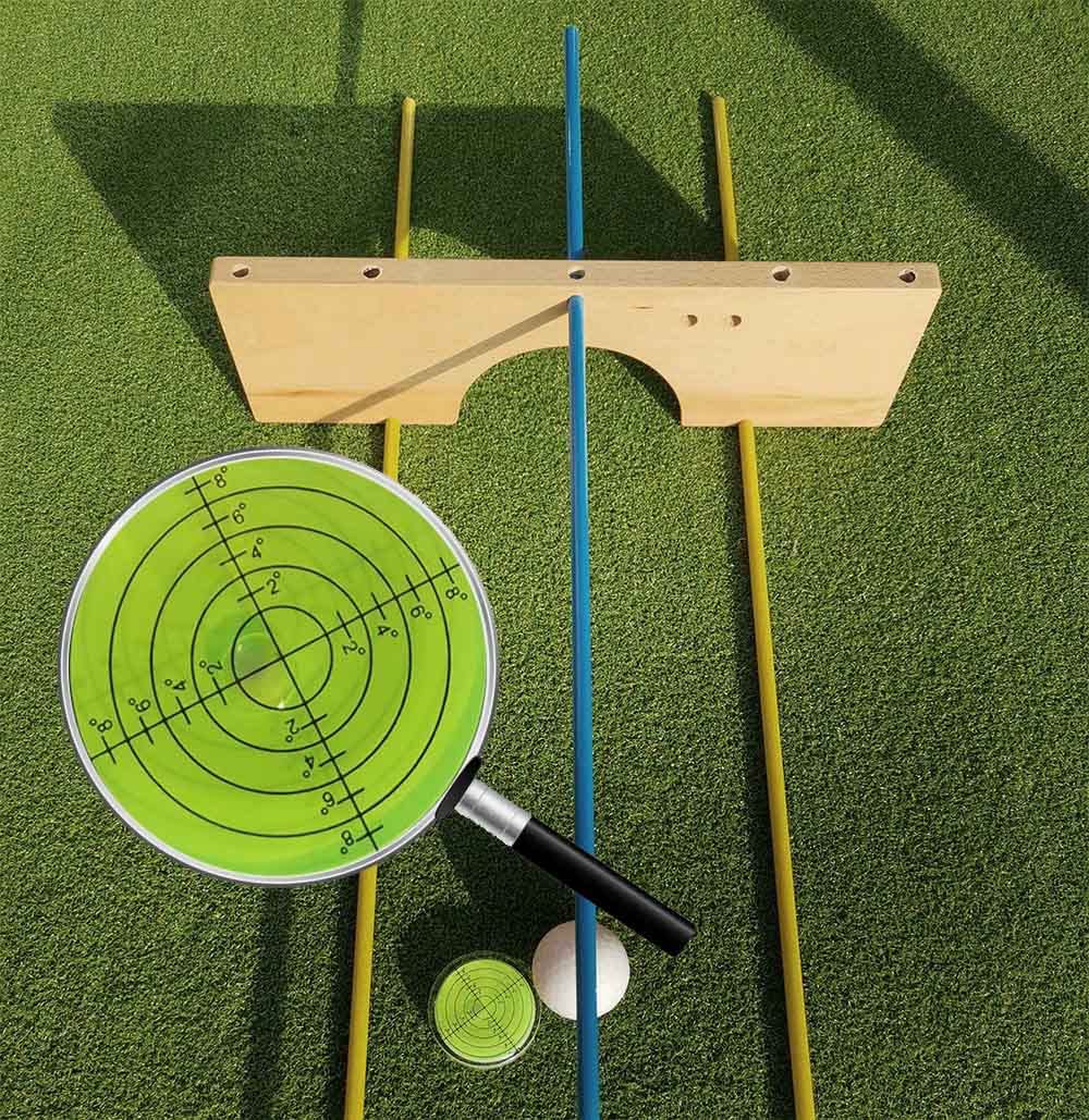 Green Reader Golf, Golf Ball Marker - Level Angle High Precision Golf Putting Aid, Golf Green Reader - Size 1.9" x 0.39"