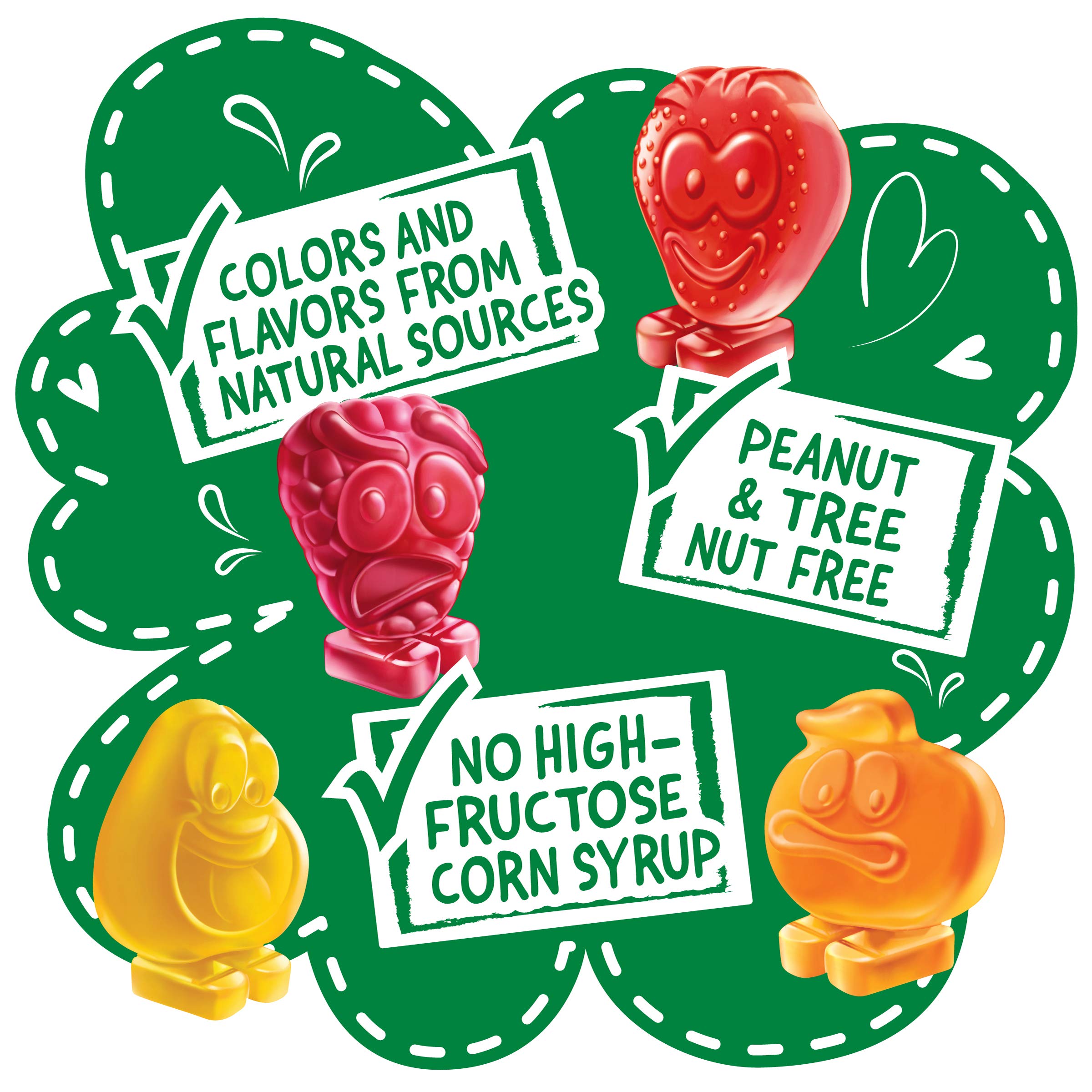 Fruit-tella Soft Gummy Candy, Strawberry and Raspberry Fruit Flavors, 3.2 oz (Pack Of 12); Peanut & Tree Nut Free, No High-Fructose Corn Syrup, Naturally Flavored
