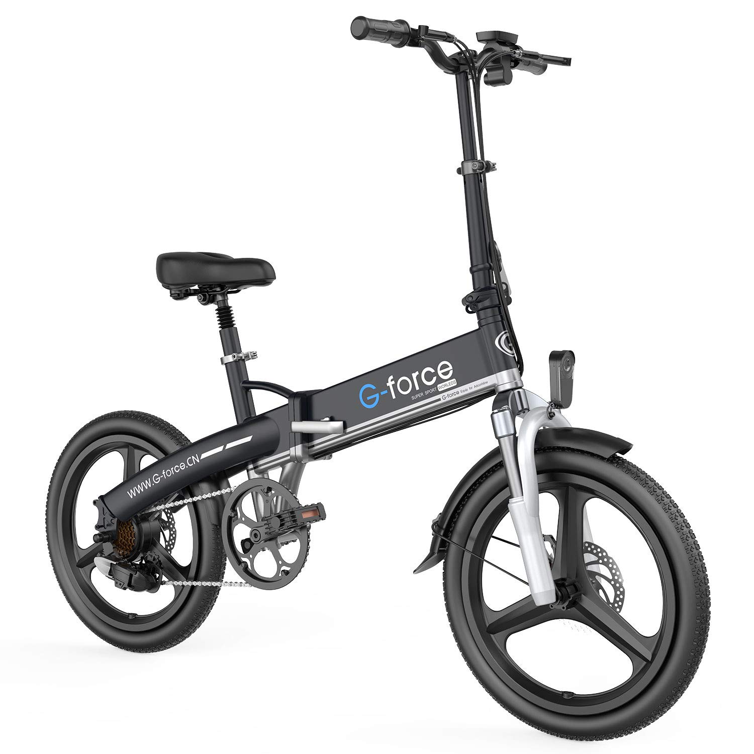 G-Force Electric Bike T11,20 Foldable, 48V 10.4A Large Battery, Upgraded Version of 250W high-Power Motor City Commuter E Bike