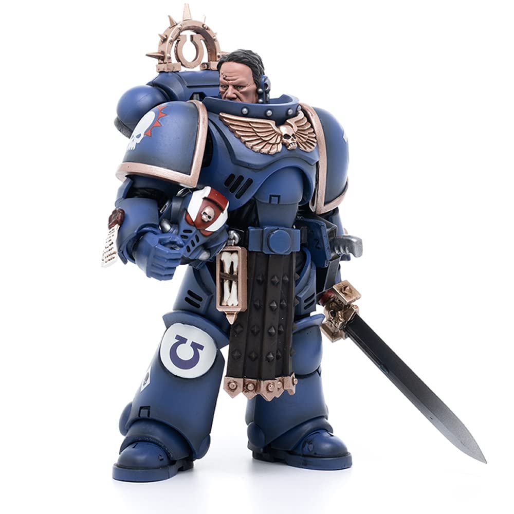 JoyToy Warhammer 40K 1/18 Action Figure Mecha joy toy Model Toys Ultramarines Primaris Lieutenant Amulius