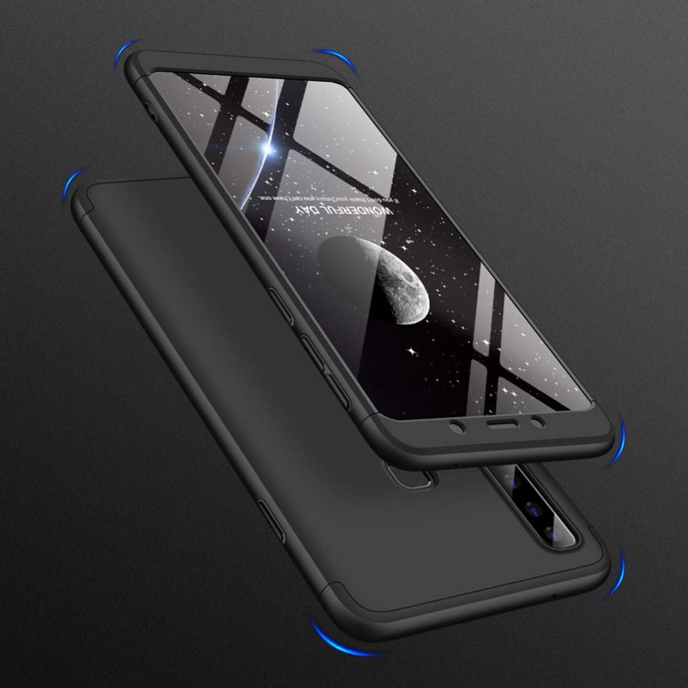 Front-Back Bumper for Samsung Galaxy A9 (2018) | Resistant Frame with Screen