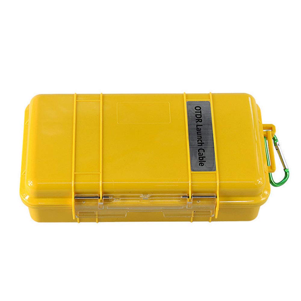 FTTH SC/APC-SC/APC Connectors OTDR Launch Cable Box G652D Singlemode 9/125 1000 Meters Fiber Optic Dead Zone Eliminator