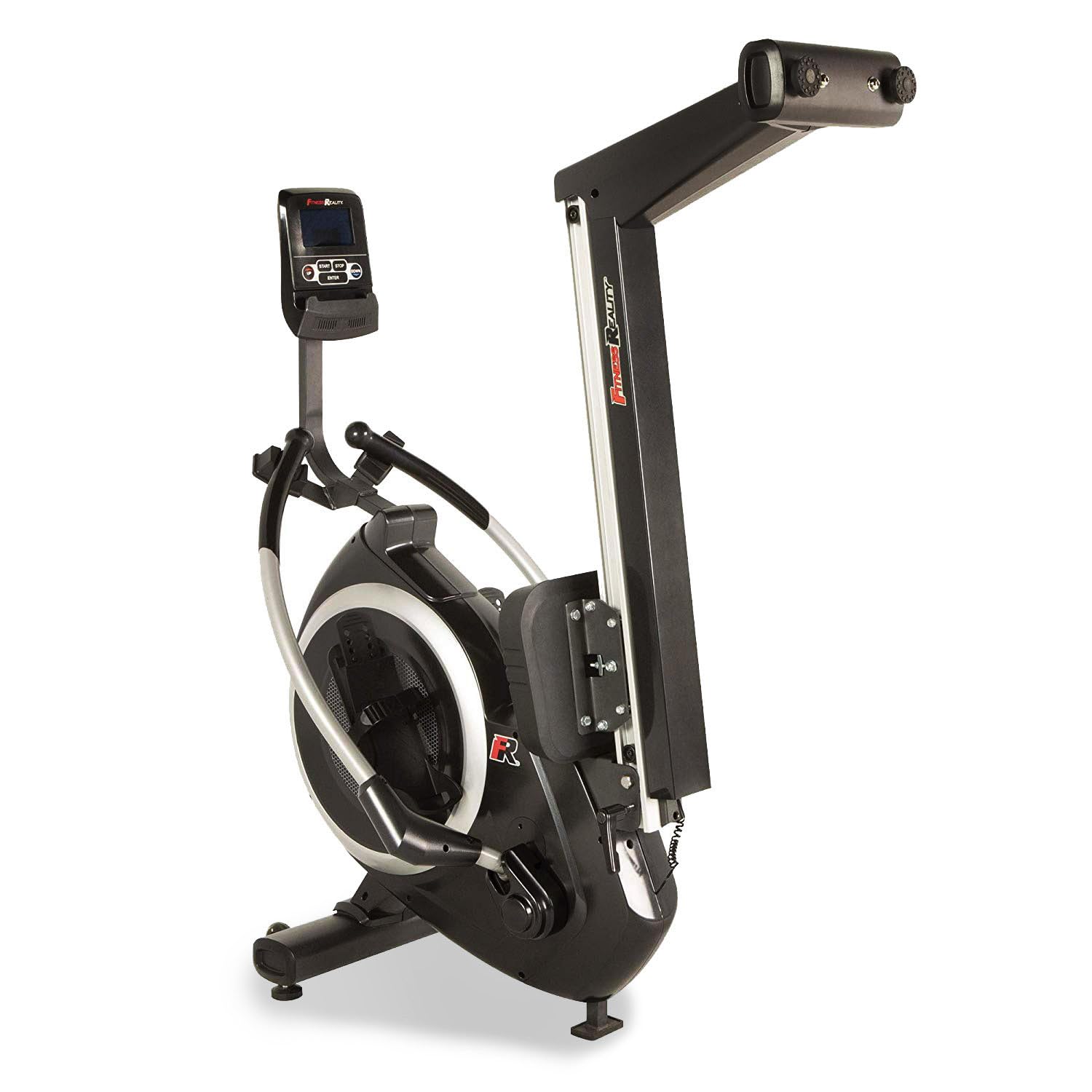 FITNESS REALITY 4000MR Magnetic Rower Rowing Machine with 15 Workout Programs