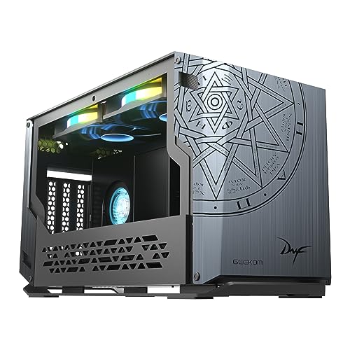 GEEKOM Mini FUN11 Mini PC Gaming, 11th Intel Core i9-11900KB Mini Tower Computer, 32GB DDR4 RAM/1TB PCIe Gen4 SSD Mini Desktop Computers, Support 4K Triple Displays/WiFi6E/BT5.2/Type C/Windows 11 Pro