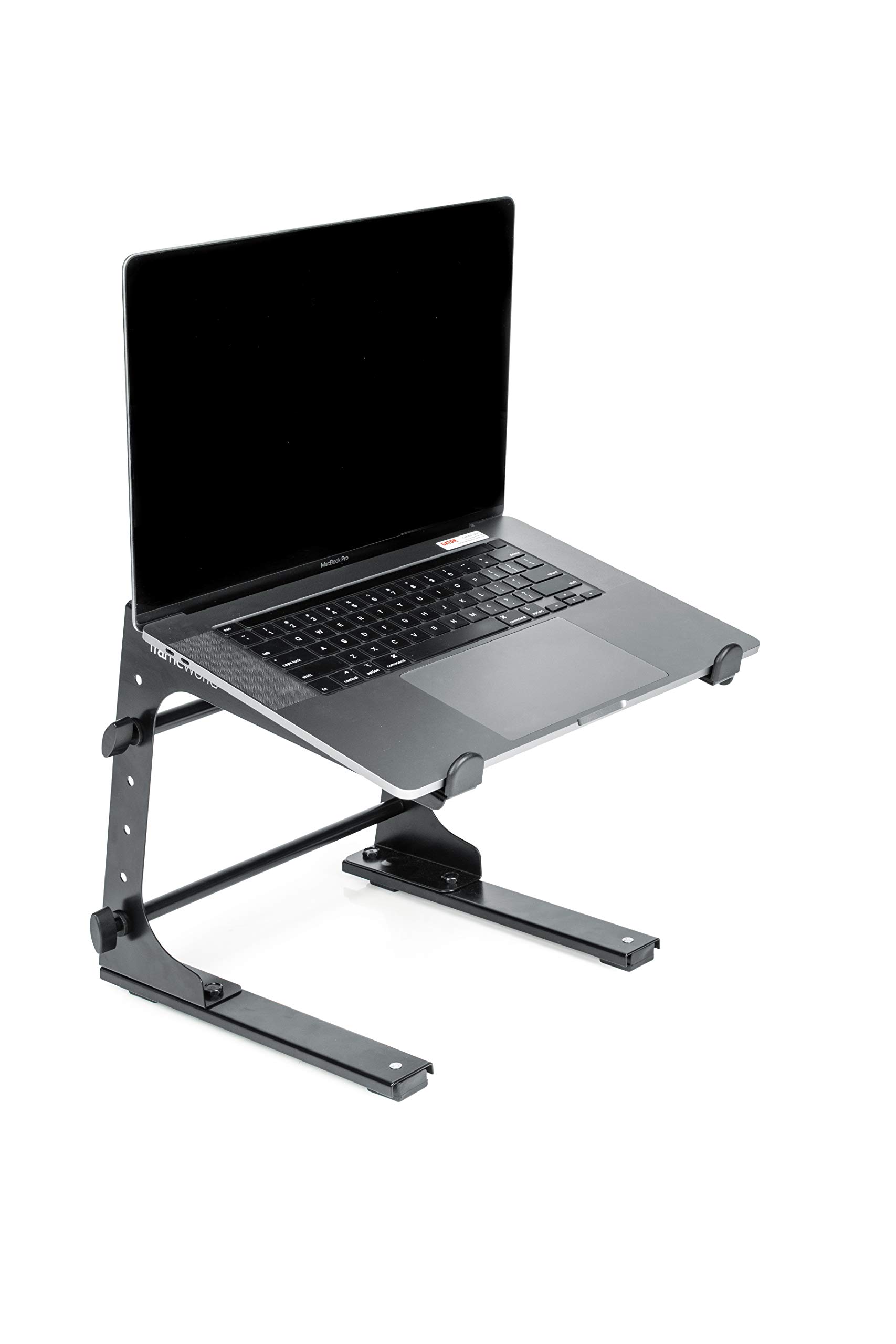Gator Frameworks Portable Desktop Laptop/DJ Controller Stand with Fixed Height; (GFWLAPTOP1000)